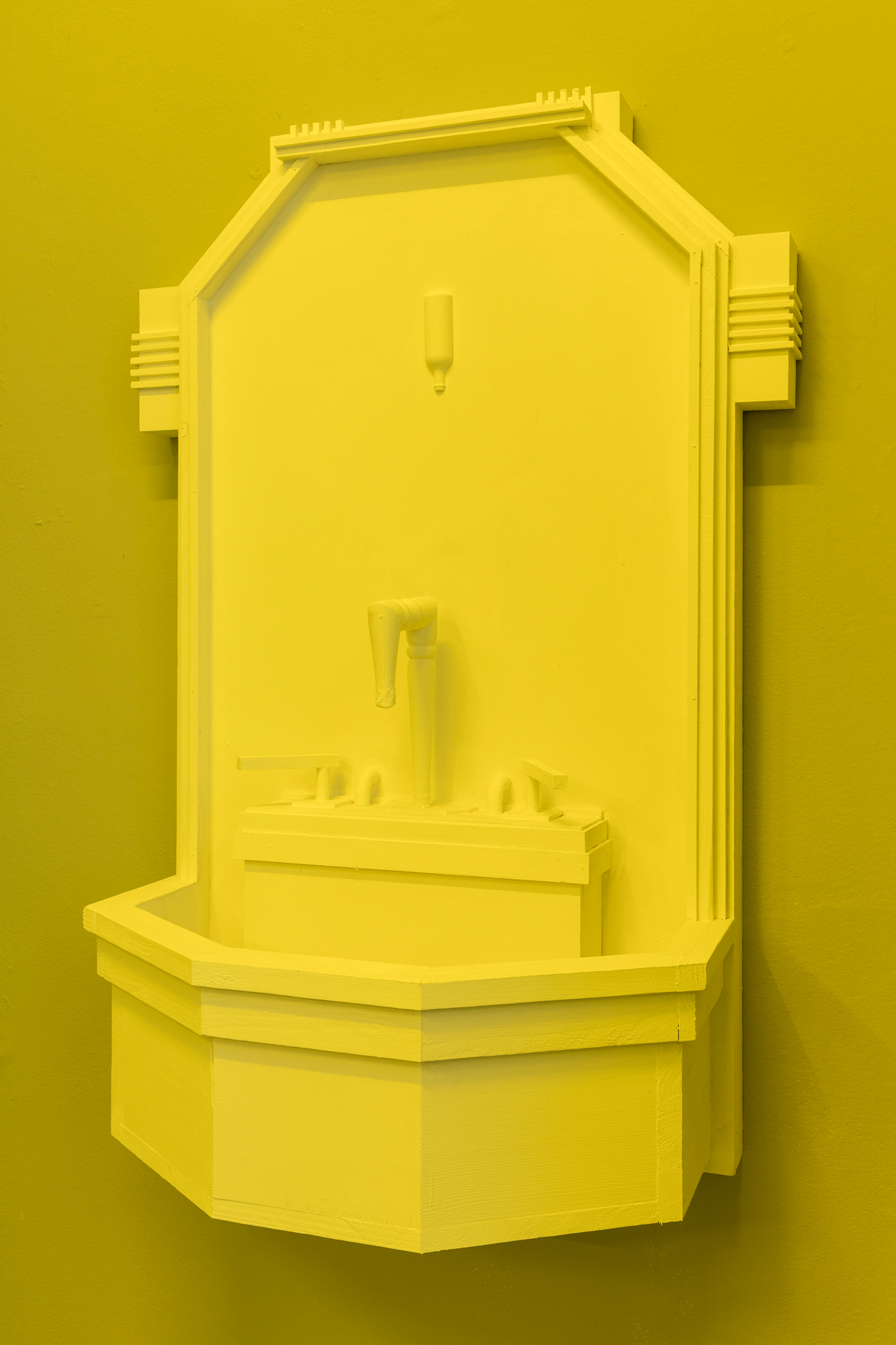 ASYS_Ashley_20_drain, 2018, wood, plaster, acrylic paint. Image ...