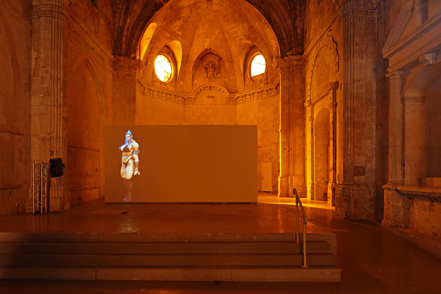 Theo Triantafyllidis’s solo presentation at Chapelle des Trinitaires ...