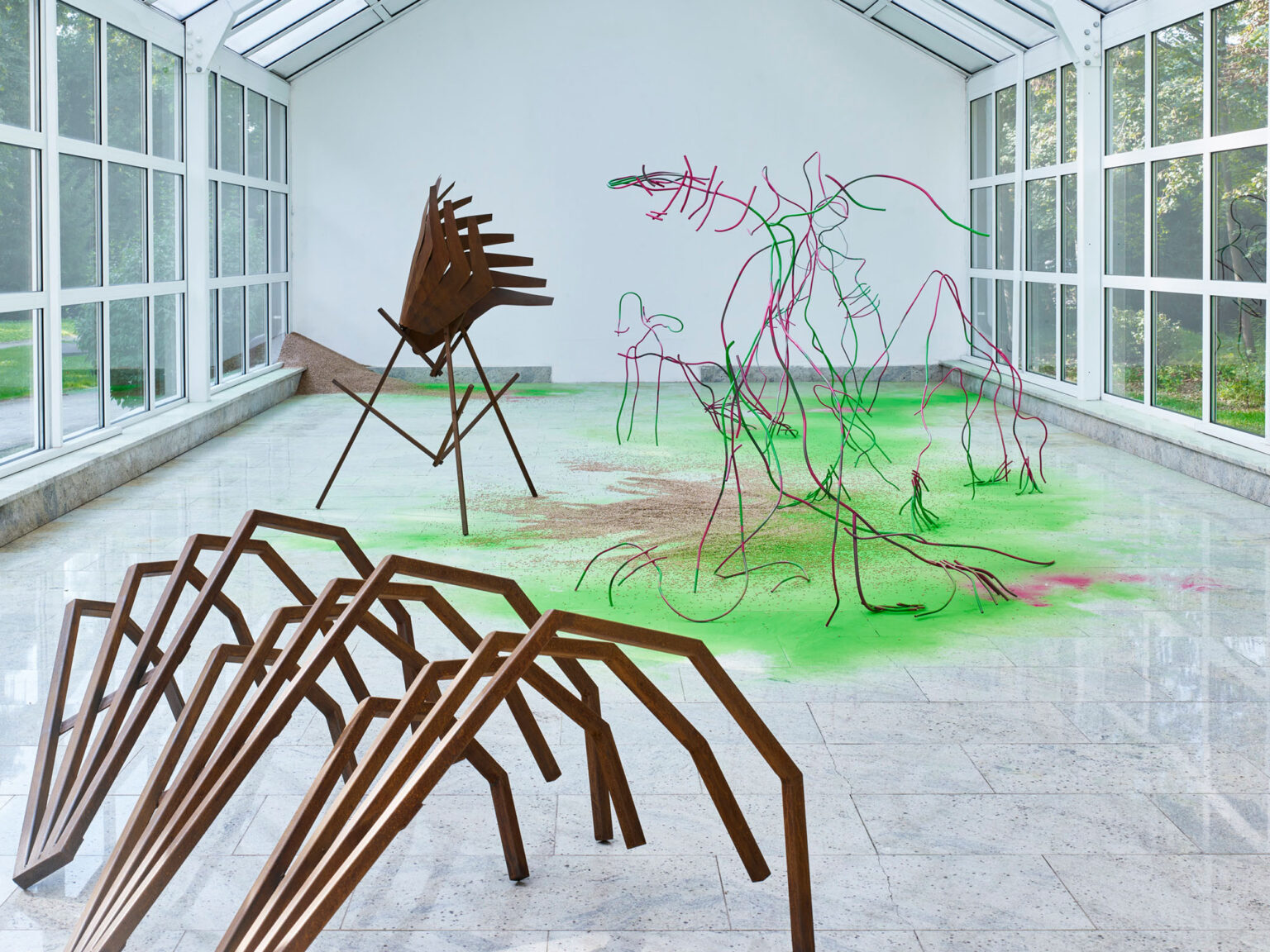 THEM — ﻿Zuza Golińska and Iza Tarasewicz at Centre of Polish Sculpture ...